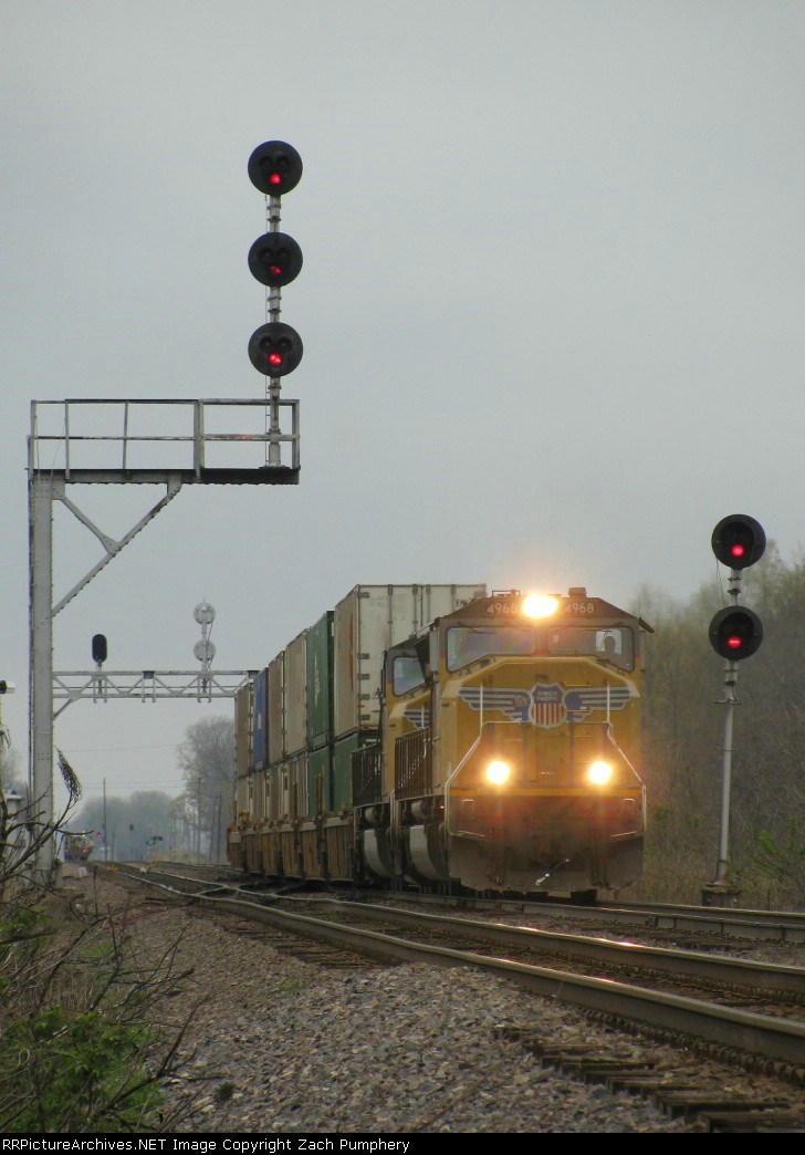 Southbound UP Intermodal